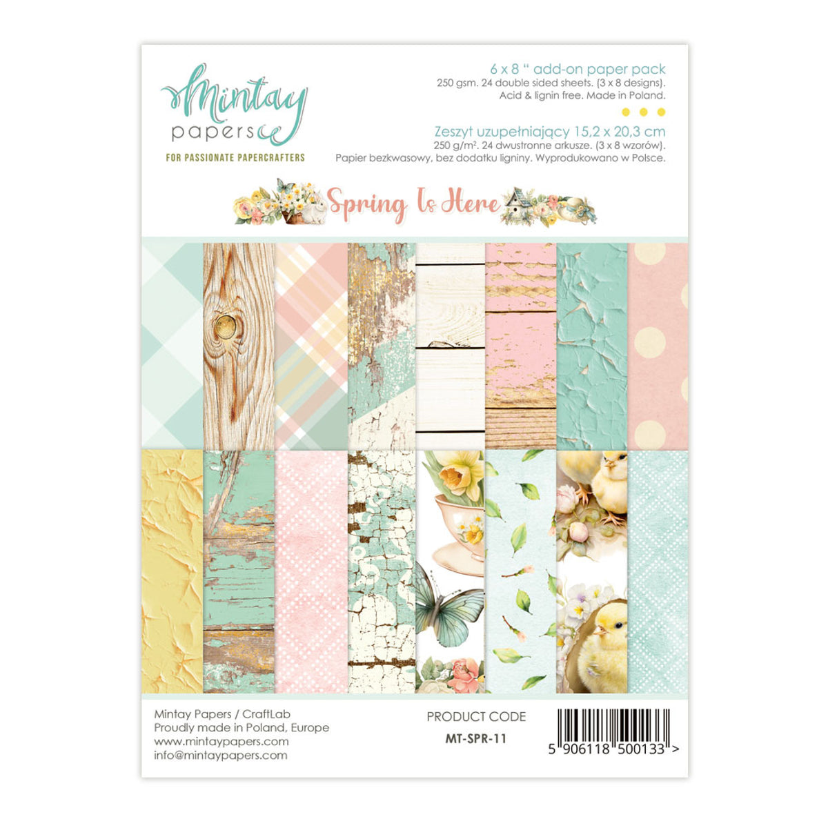 Mintay Spring Is Here 6" x"8 Paper Pad — Lena Treasure Box